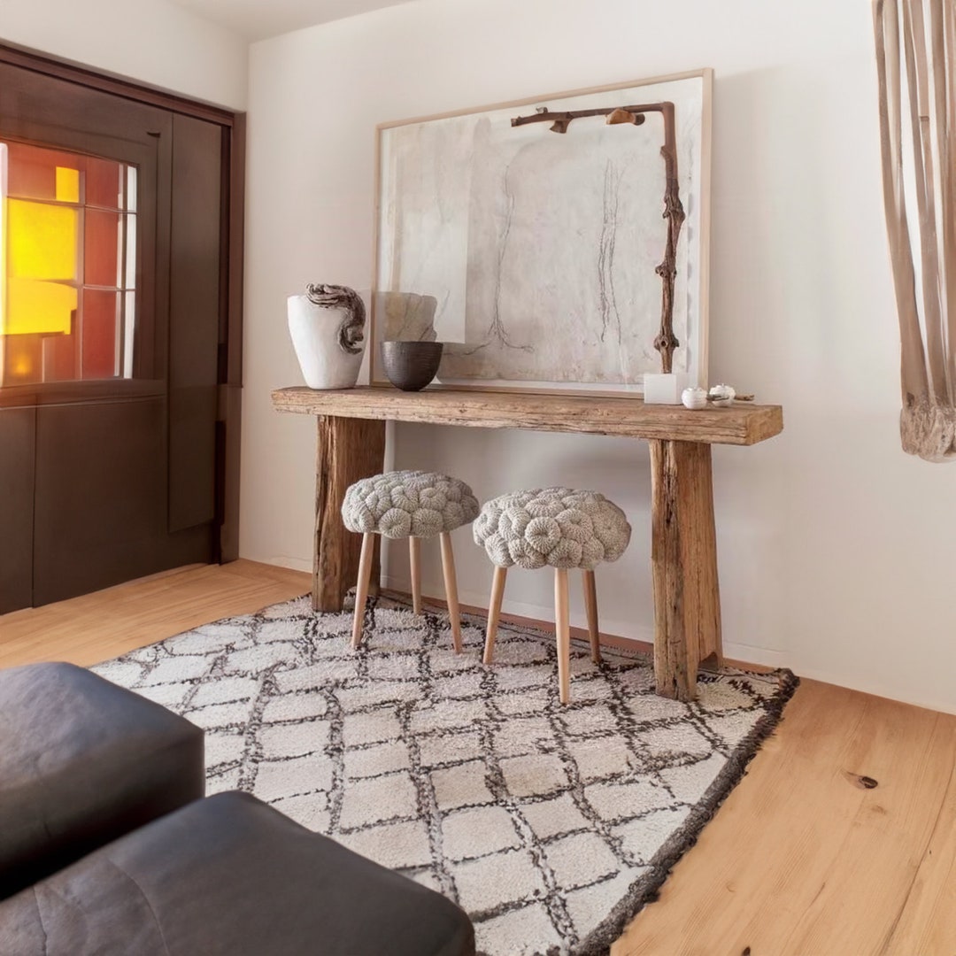 Console Table Hallway Unique Entryway Narrow Floating Live - Etsy Australia