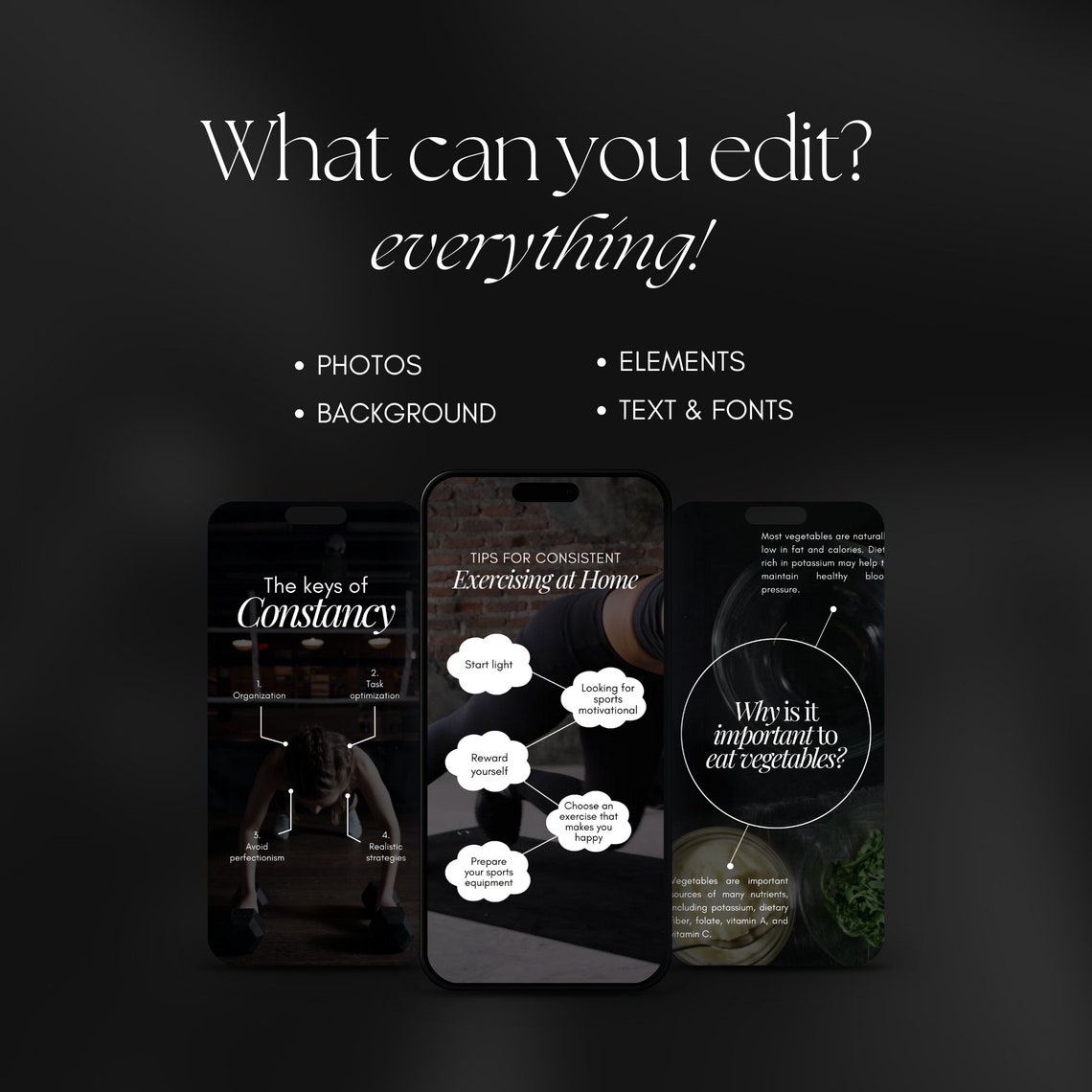 Personal Trainer Instagram Reels Template | Black Fitness Coach Reels ...