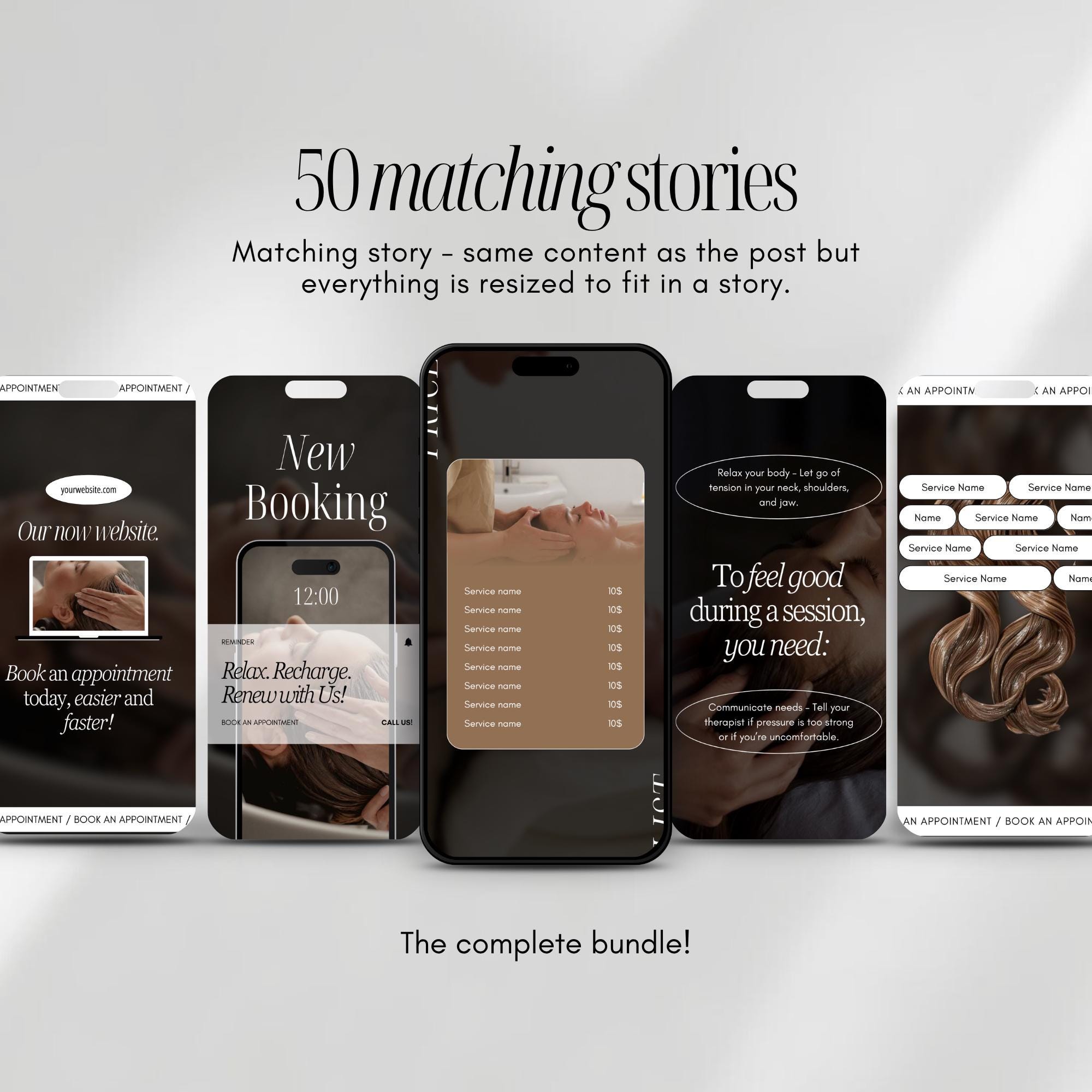 Head Spa Massage Instagram Templates | Therapist Massage Instagram Post ...