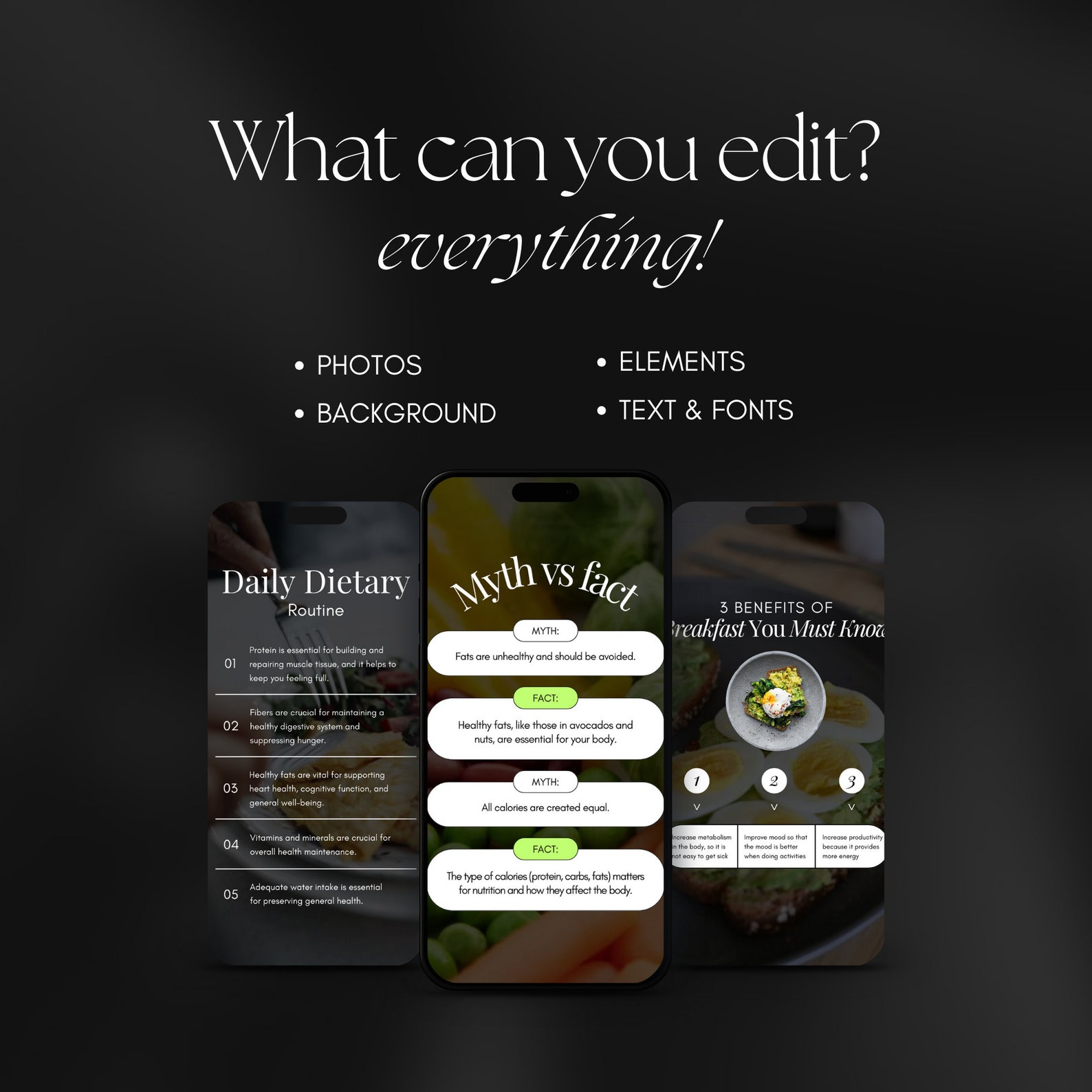 Fitness Coach Instagram Reels Templates | Nutrition Personal Trainer ...