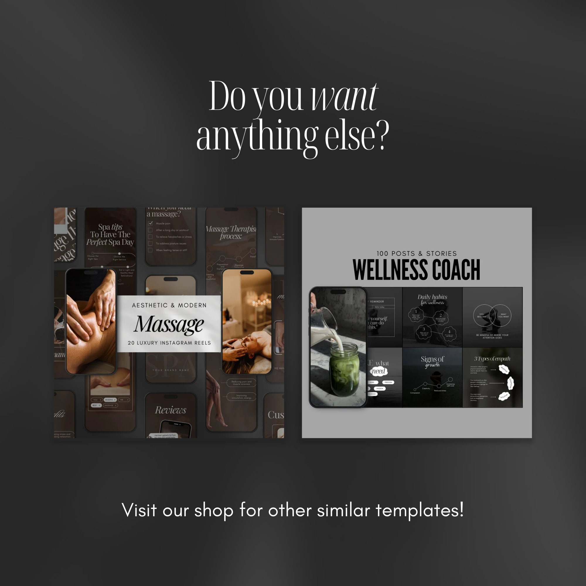 Massage Therapy Instagram Template | Massage Instagram Posts | Spa ...