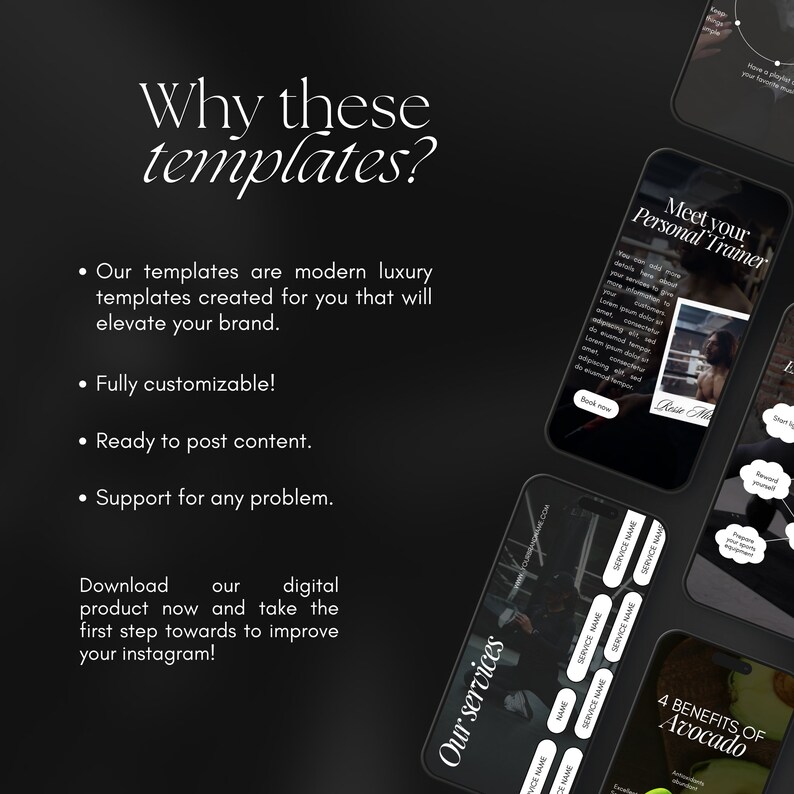 Personal Trainer Instagram Reels Template | Black Fitness Coach Reels ...