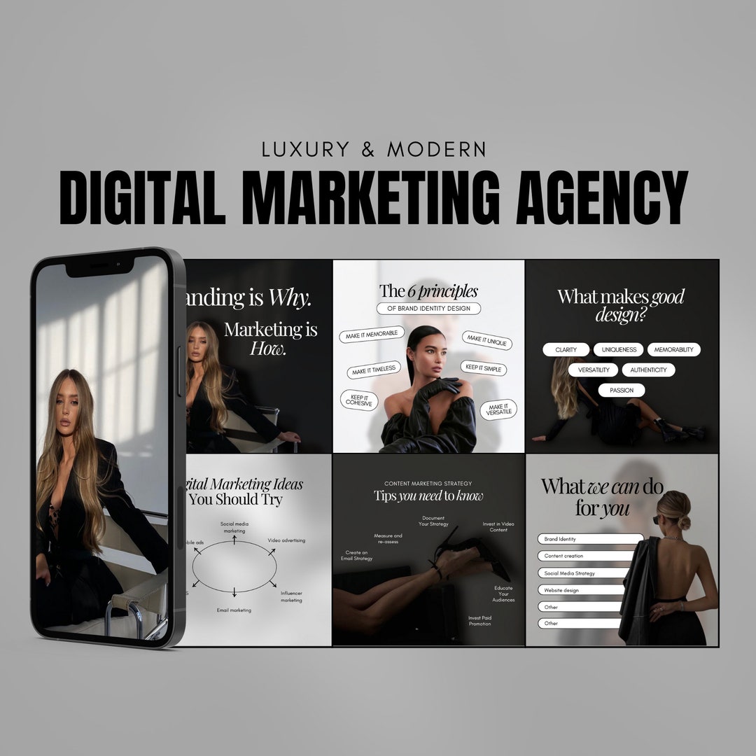 Digital Marketing Agency Templates Marketing Agency Post Templates ...