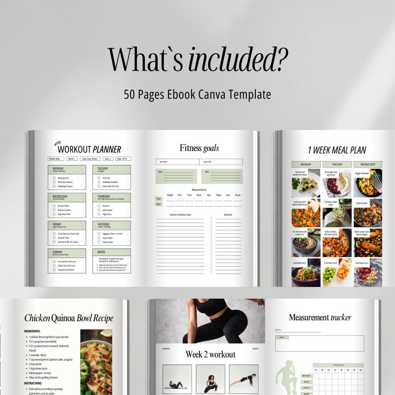 Fitness Coach Ebook Template | Fitness Coach Ebook | Fitness Coach ...