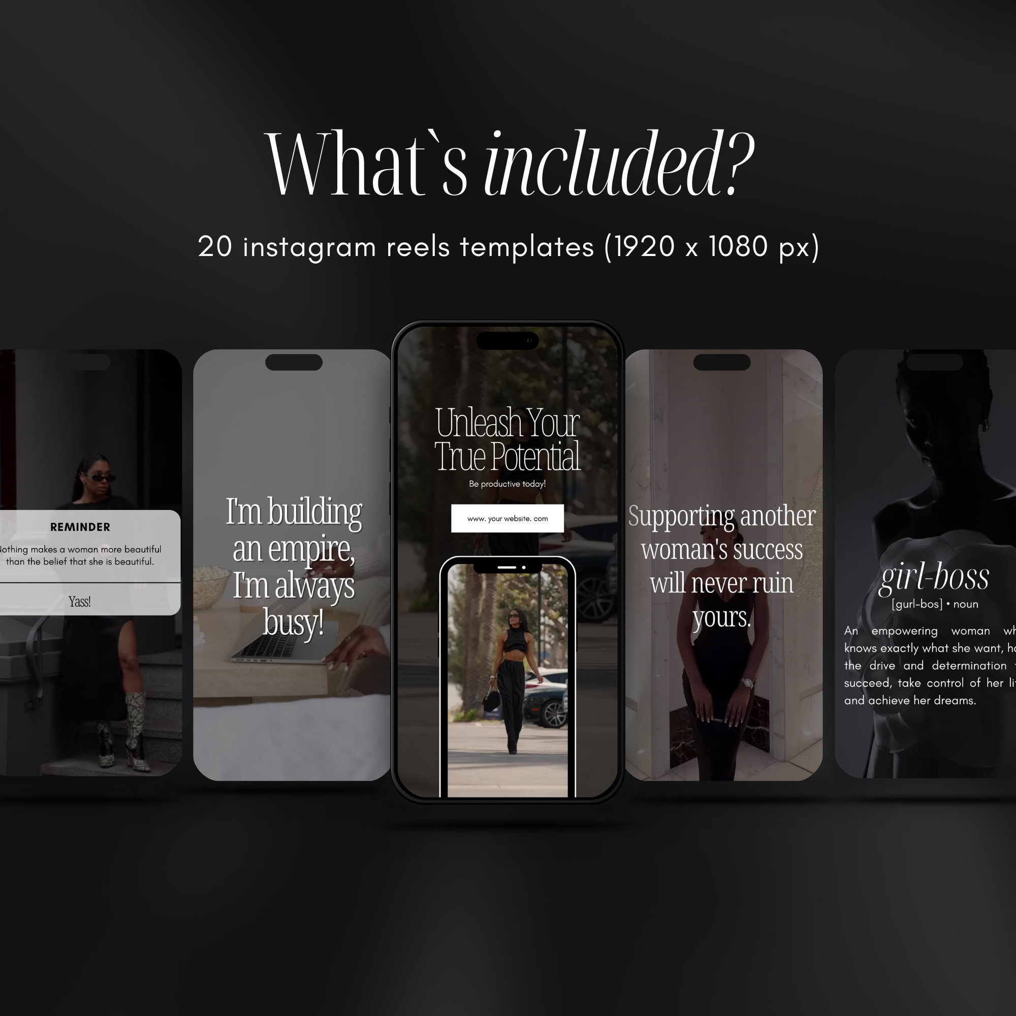 Melanin Instagram Reels Template | Marketing Agency Melanin Reels ...