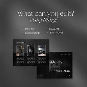 Interior Design Portfolio Template E-interior Design Presentation ...