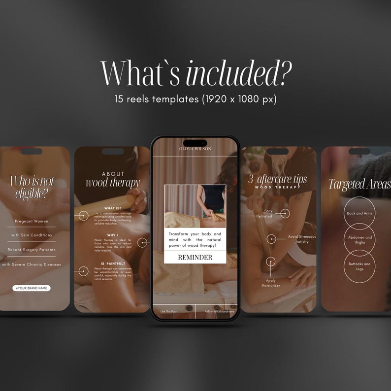 15 Wood Therapy Instagram Reels Templates | Wood Therapy Videos ...