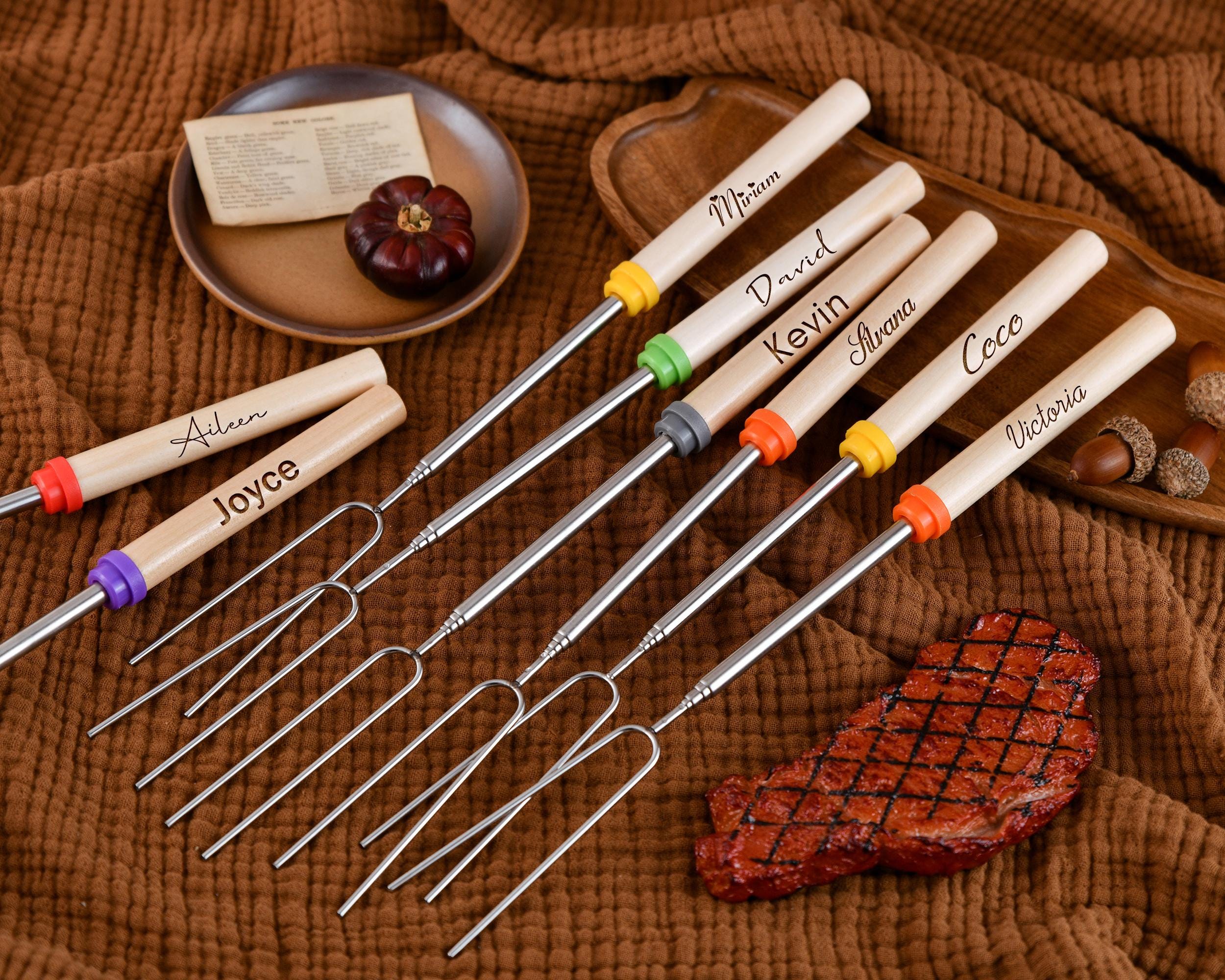 Custom Engraved Grilling Sticks,housewarming Gifts,campfire ...