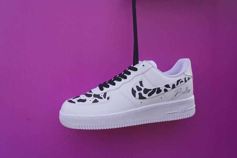Cow Print Unisex Adult Custom Cow Print Air Force 1 Birthday ...