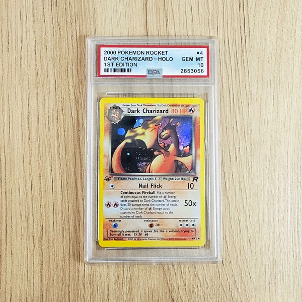 Fake Charizard 1st Edition Card - Etsy