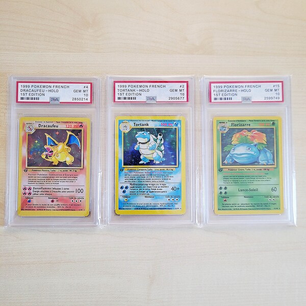 Fake Charizard 1st Edition Card - Etsy