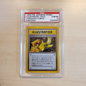 PIKACHU ILLUSTRATOR Logan Paul Proxy Holographic Pokemon Card - Etsy