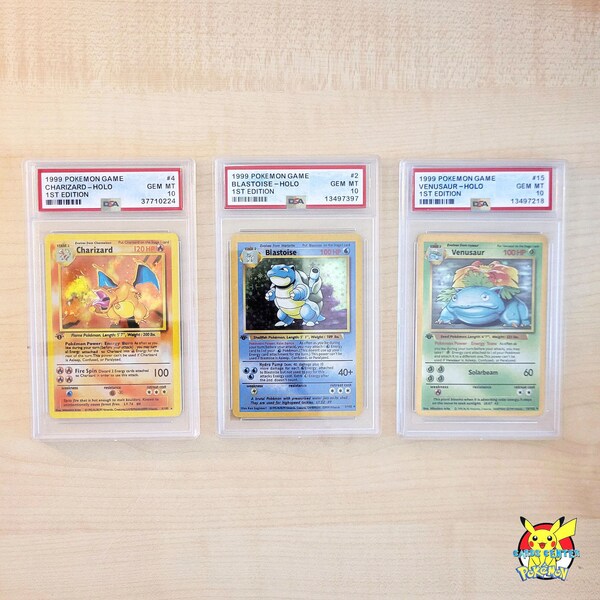 Fake Charizard 1st Edition Card - Etsy