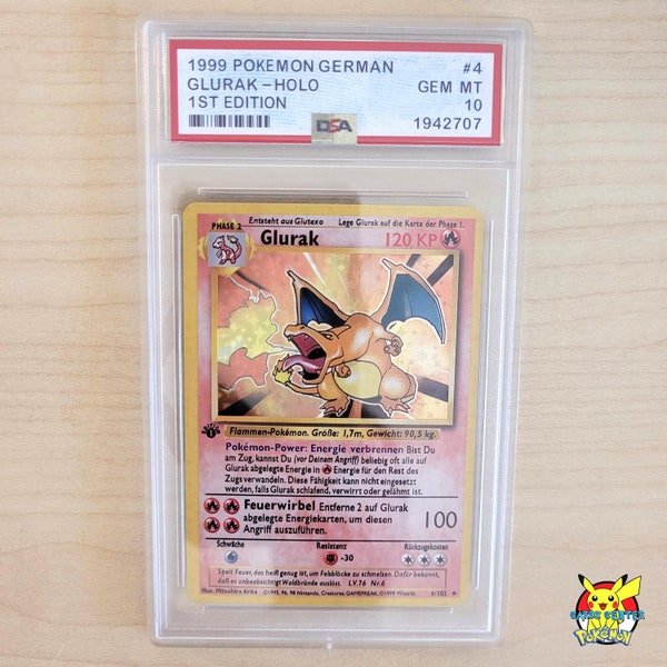 Fake Charizard 1st Edition Card - Etsy