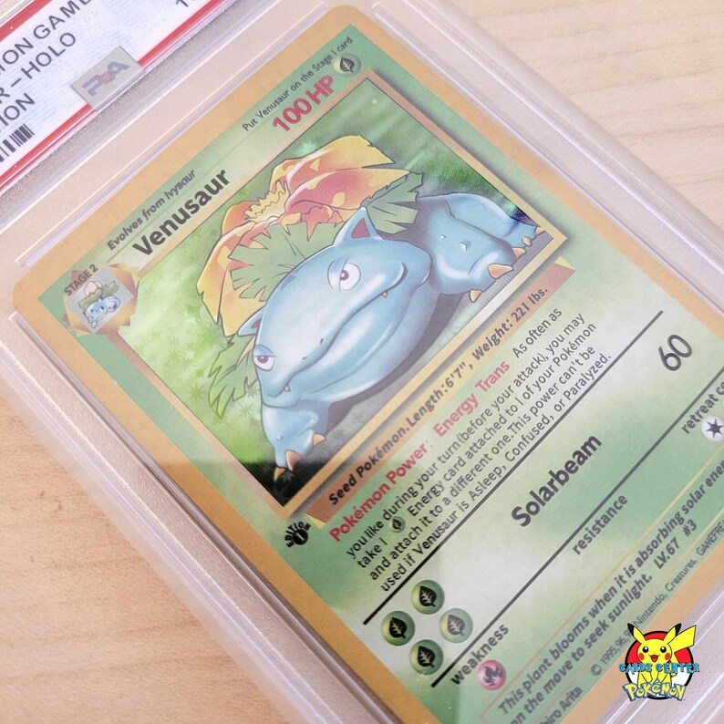 CHARIZARD BLASTOISE VENUSAUR Pokemon Cards Holographic - Etsy