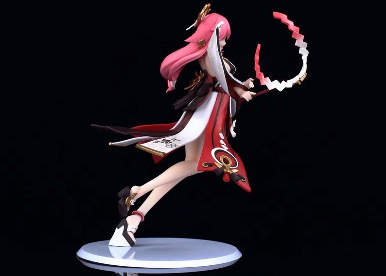 Genshin Impact Yae Miko Anime Figure Collectables 25cm - Etsy Australia