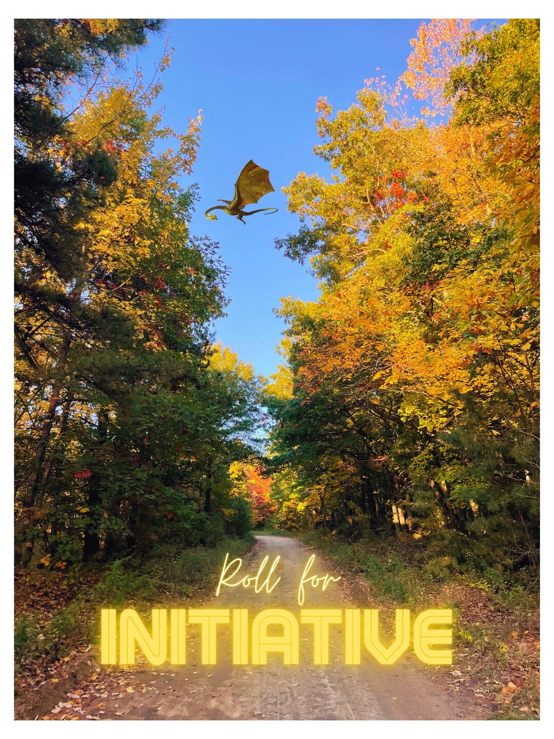 Roll for Initiative Wall Art. Digital Print - Etsy