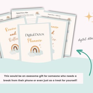 Digital Detox Printable Planner Social Media Detox - Etsy