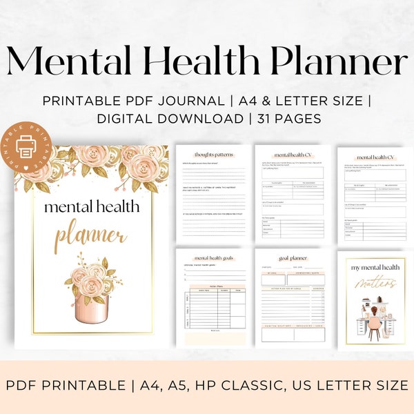 Health Planner - Etsy