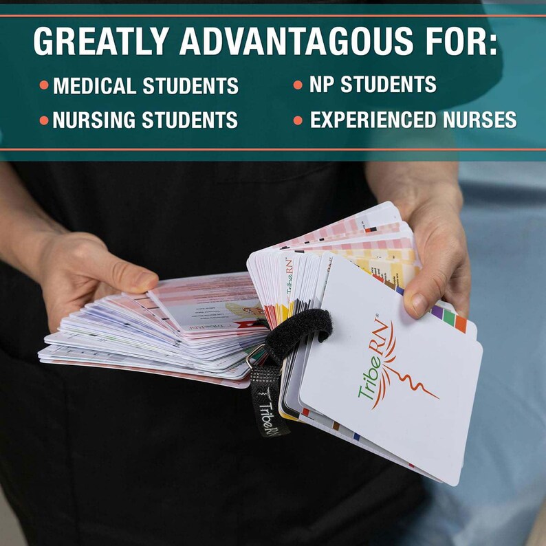 Nursing Cheat Sheet Cards 108 Quick Access Reference Cards - Etsy