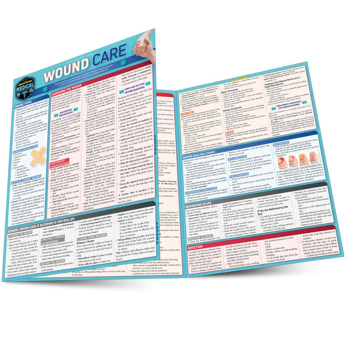 Wound Care: A Quickstudy Laminated Reference Guide Nurse in the Making ...