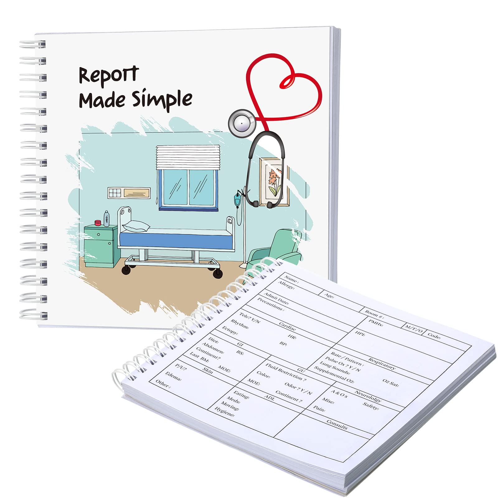 Nurse Report Sheet Notebook | Pocket Journal for Nursing Gifts Nursing ...