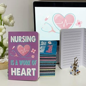 24 Pack Nurse Notebooks, Mini Nurse Pocket Notepads Nurse Appreciate ...
