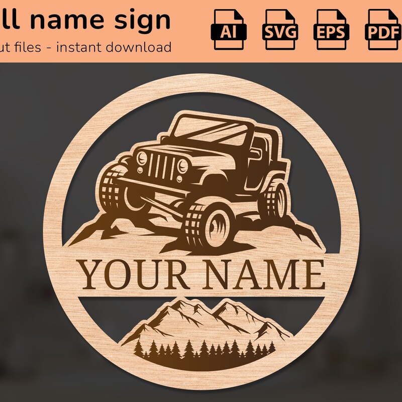 Jeep Wood Signs - Etsy