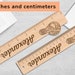 Laser Cut Wooden RULER for Kids School Teacher Svg Pdf Ai - Etsy