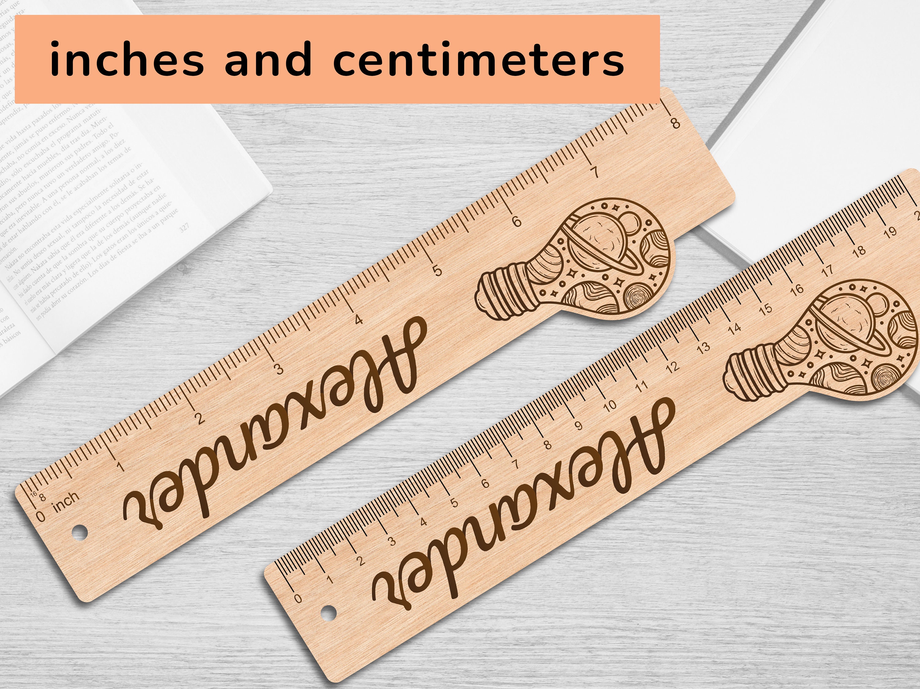 Laser Cut Wooden RULER for Kids School Teacher Svg Pdf Ai - Etsy Australia