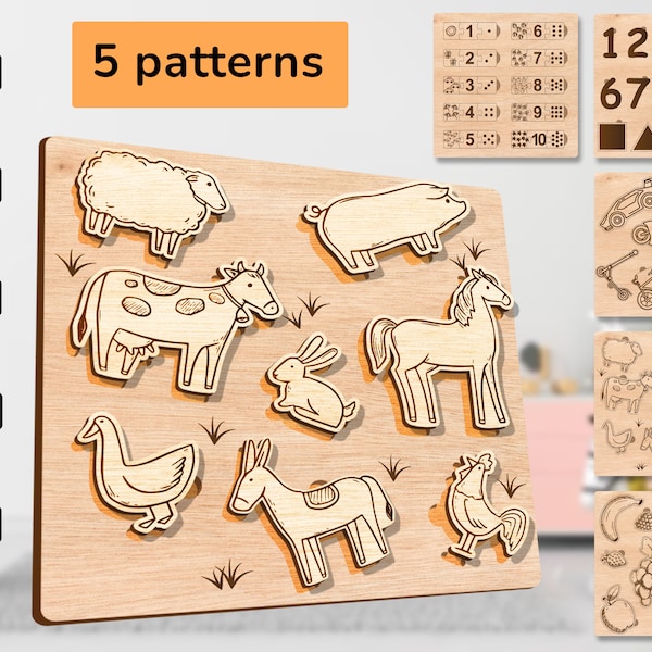 Laser Cut Puzzle - Etsy