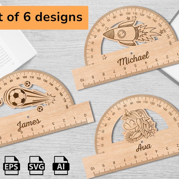 Ruler Laser Cut File - Etsy