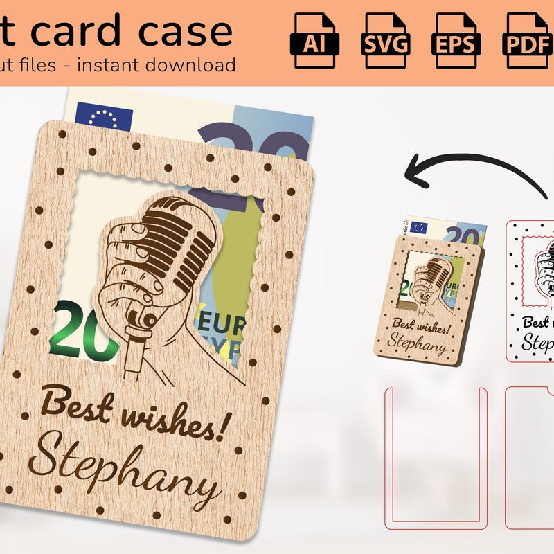 Microphone Birthday Card - Etsy