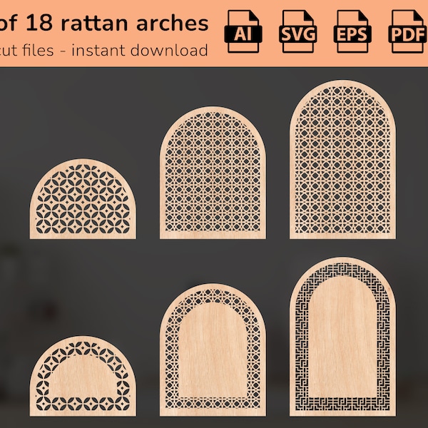 Rattan Arch Backdrop - Etsy