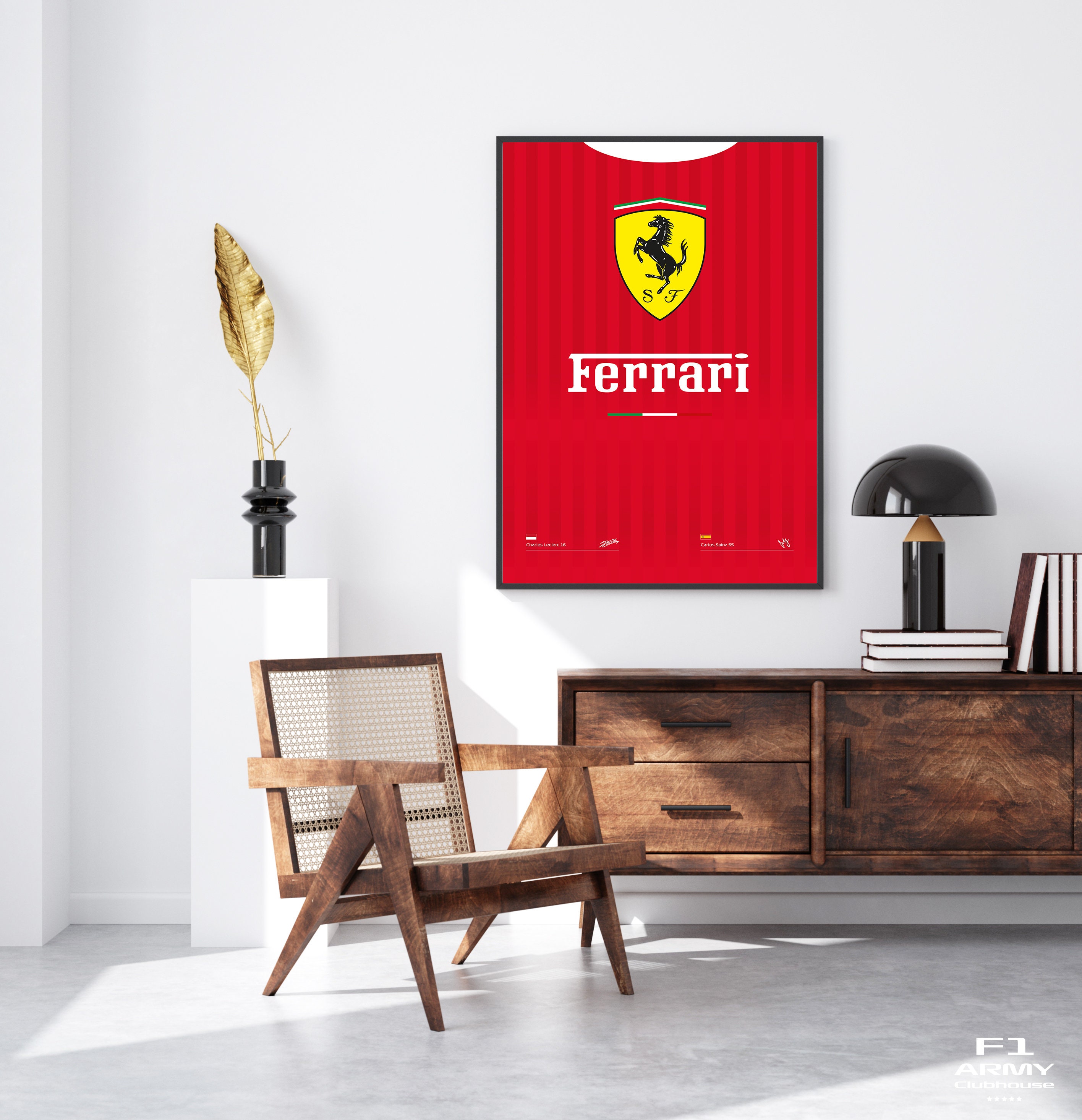 Scuderia Ferrari F1 Team Poster, Formula 1 Poster, F1 Print, F1 Poster ...