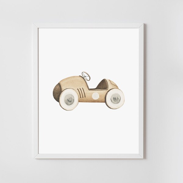 EDUCATIONAL POSTER Cars, Montessori Classroom Decor, Toddler Playroom ...