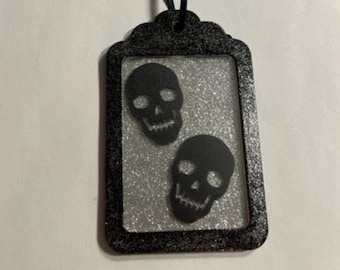Skull Tags Round Paper Gift Tags Set of 10 - Etsy