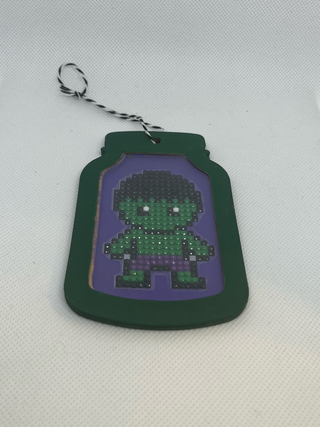 The Hulk Diamond Dots Tag - Etsy