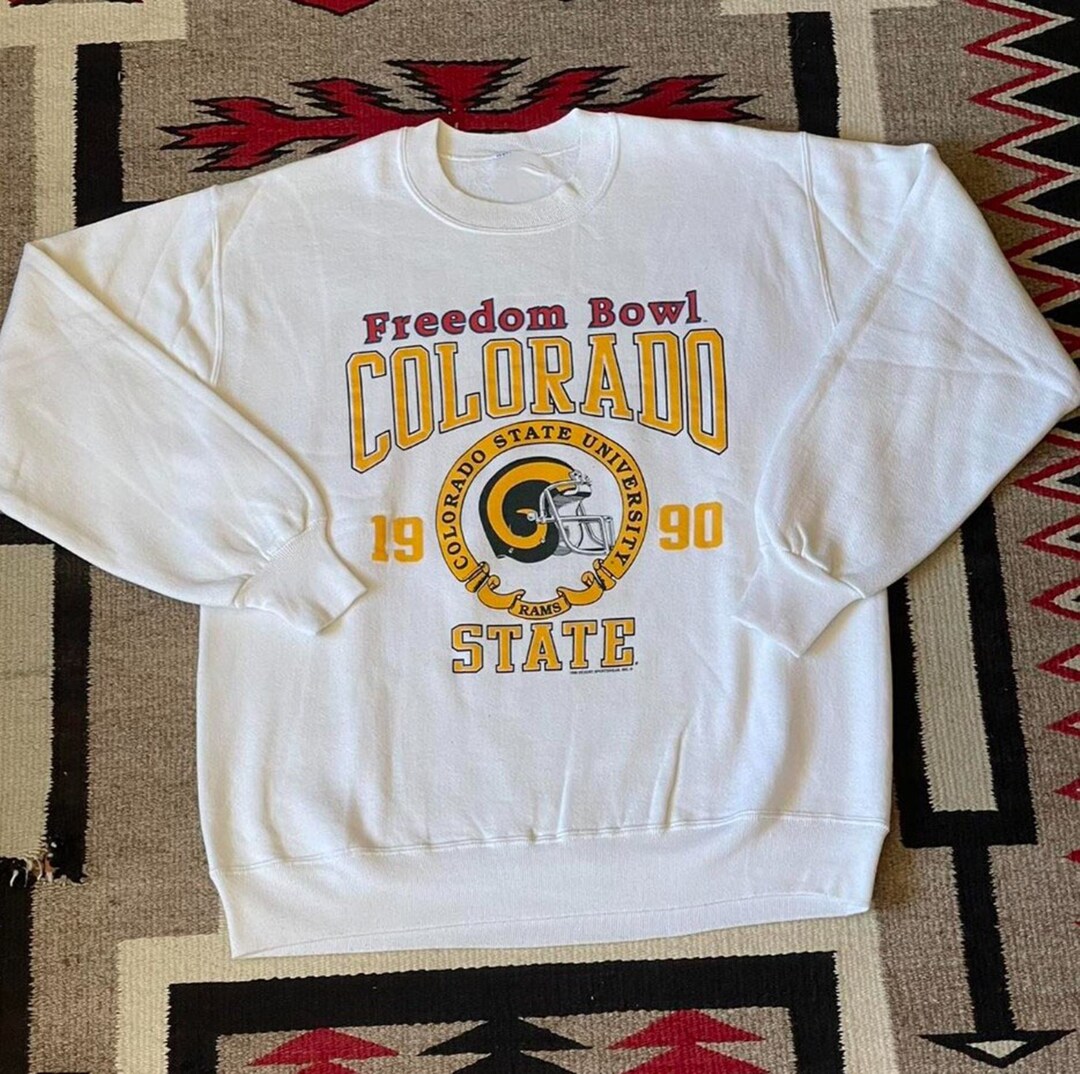 Vintage 90s Colorado State University Rams Sweatshirt, Colorado State ...
