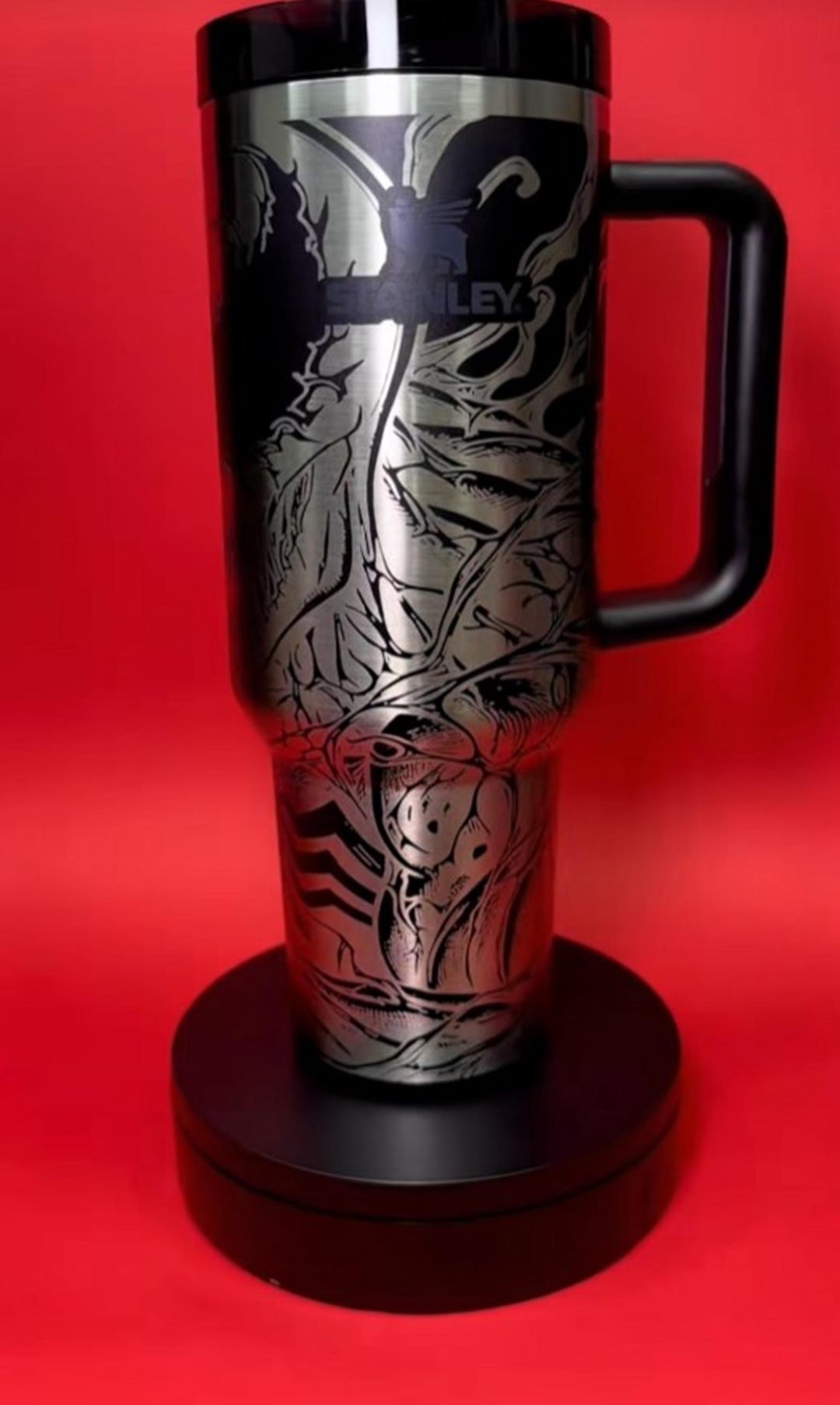 Laser Engraved Venom Tumbler 40oz, Superhero 40oz Tumbler, Movie Coffee ...