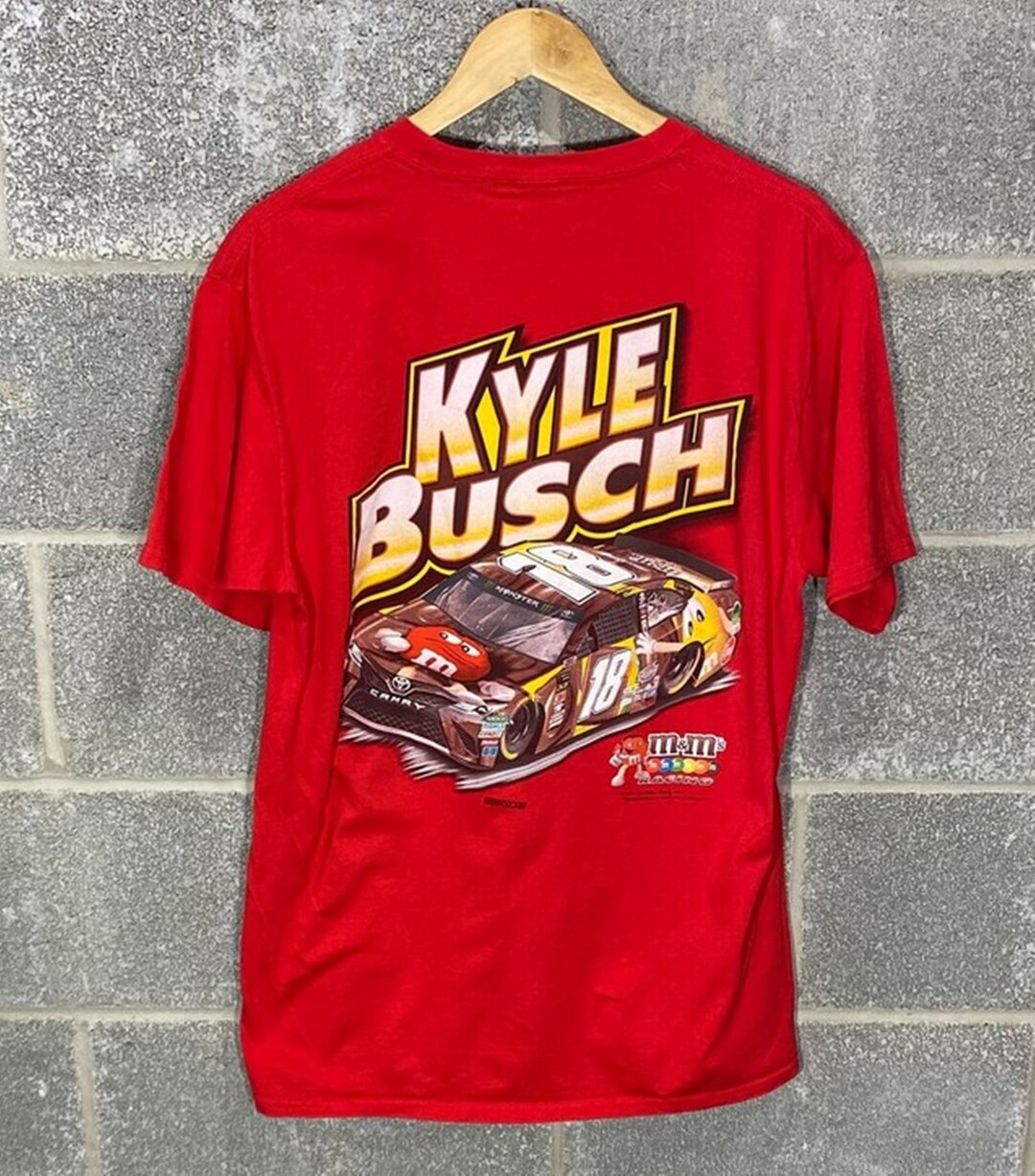 Vintage Kyle Busch NASCAR Racing T-shirt, Kyle Busch Shirt, Kyle Busch ...