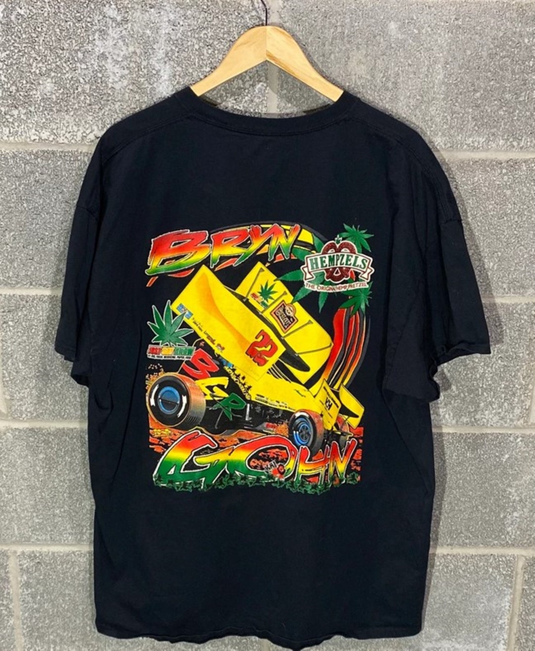Vintage Bryn Gohn Sprint Car Dirt Track Racing T-shirt, Bryn Gohn Shirt ...