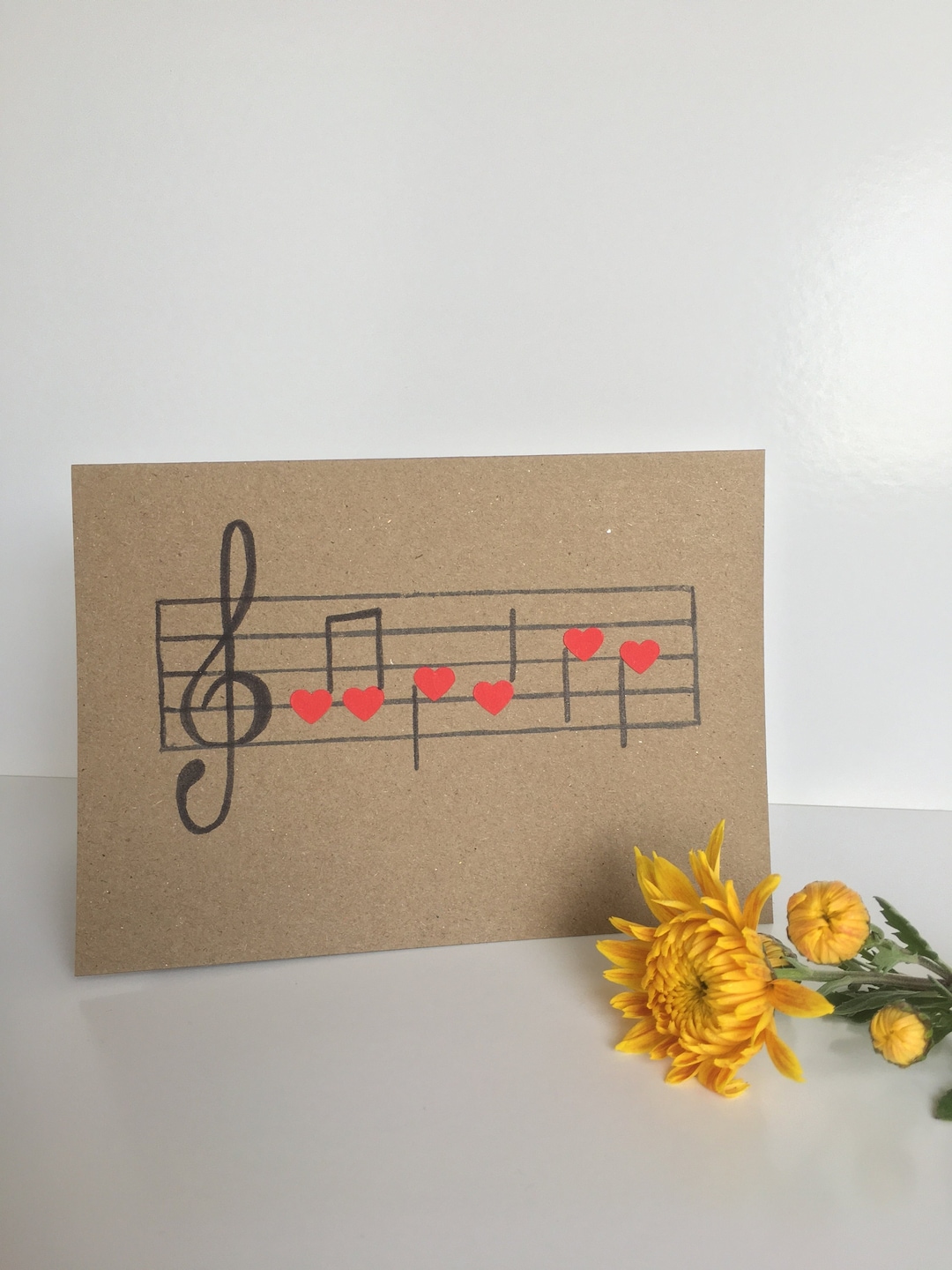Handmade Birthday Card With Note Sequence "good Luck for Your Birthday ...