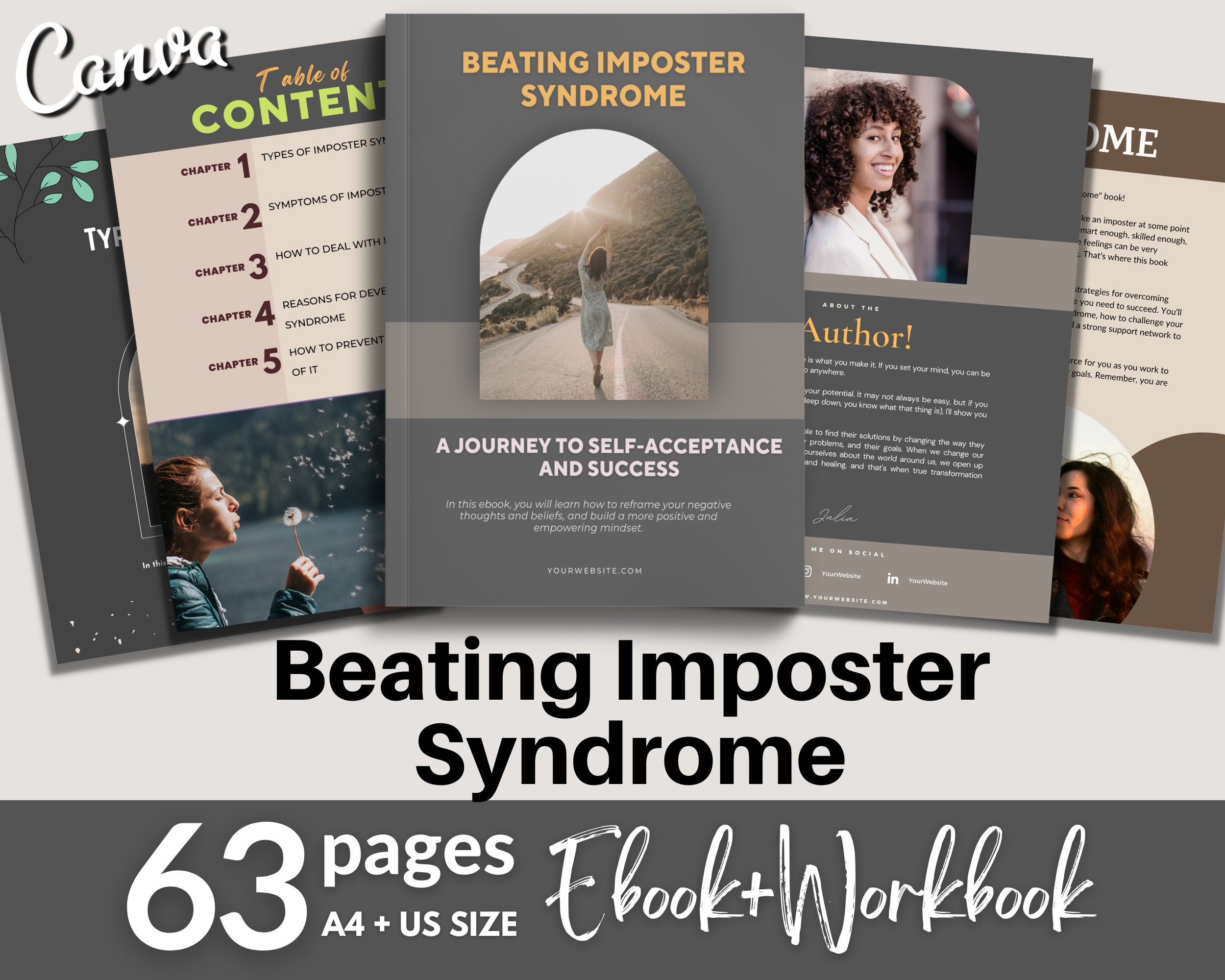 Guide to Beating Imposter Syndrome Ebook Done for You Brandable ...