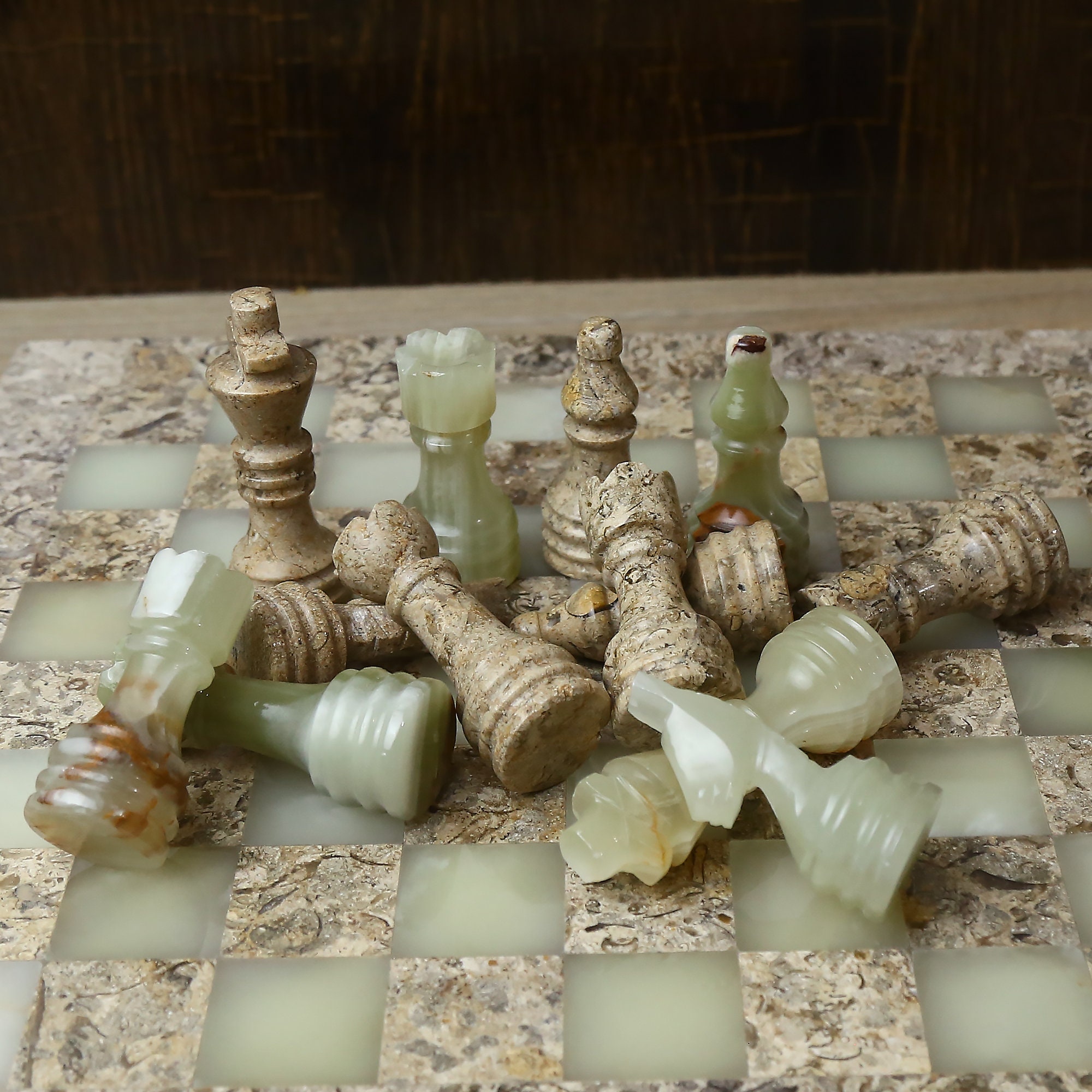 Vintage Chess Pieces Set Handmade Chess Pieces Only for - Etsy