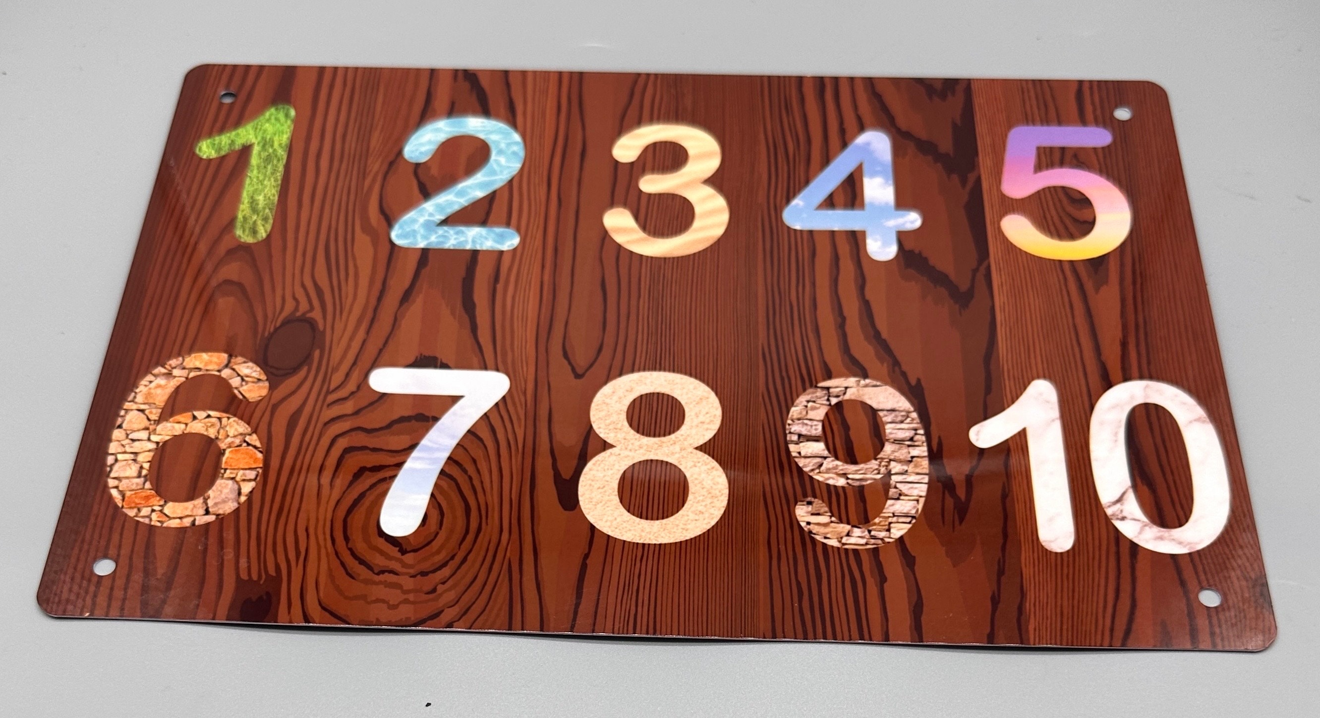 Números letrero sublimación letrero de jardín primeros - Etsy México