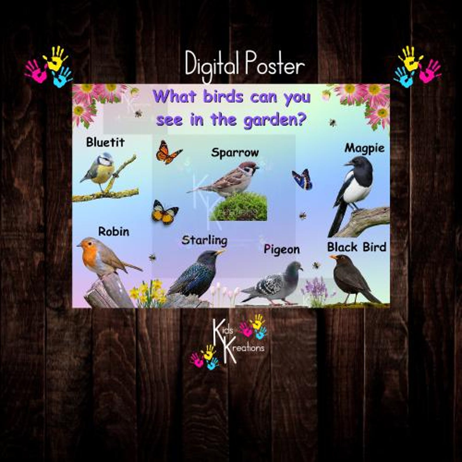 Printable - Digital Download - Early Years - Poster - Beach ...