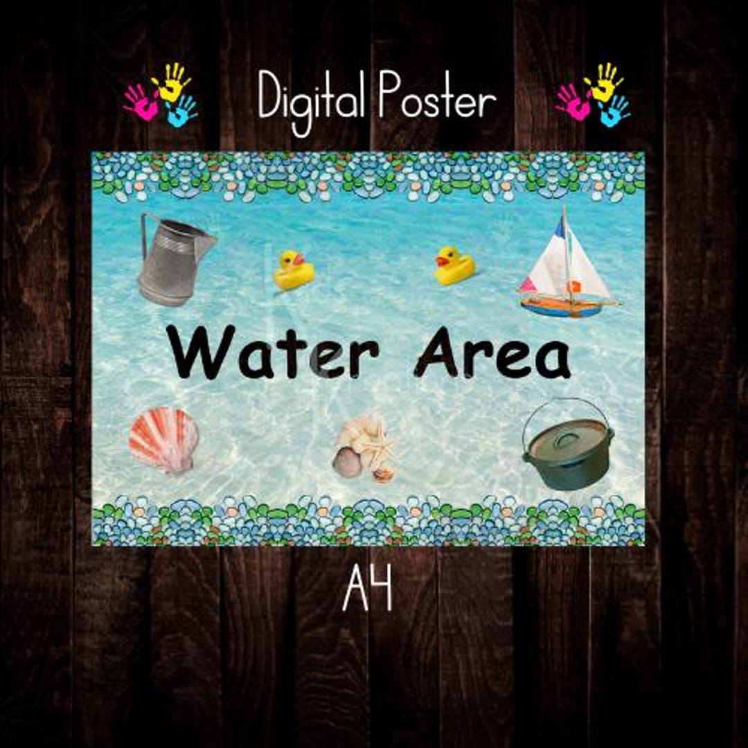 Water Area - Printable - Digital Download - Early Years - Poster ...