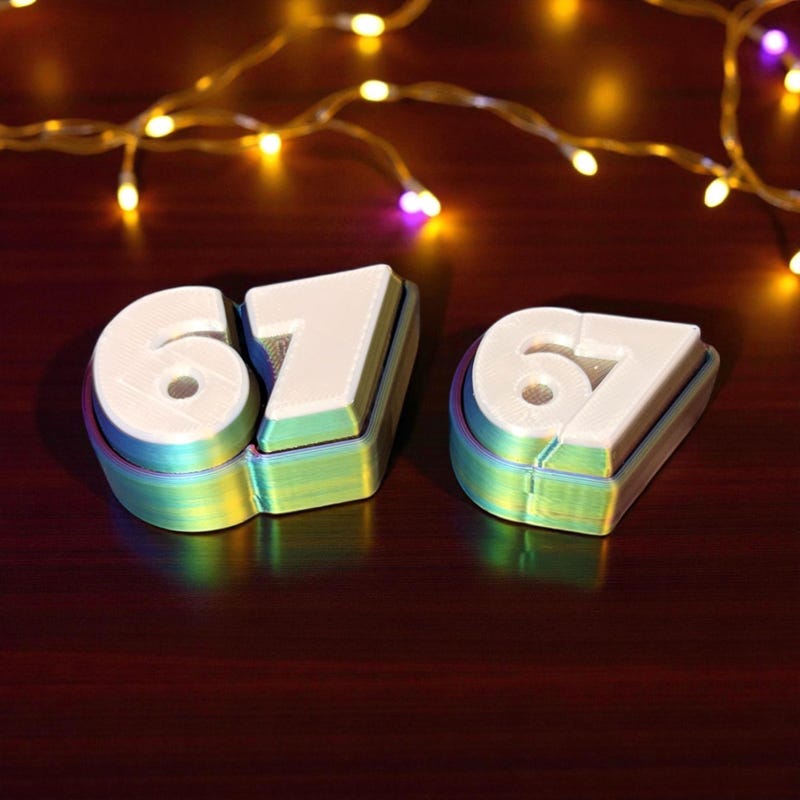 67 Meme Toy - Etsy UK