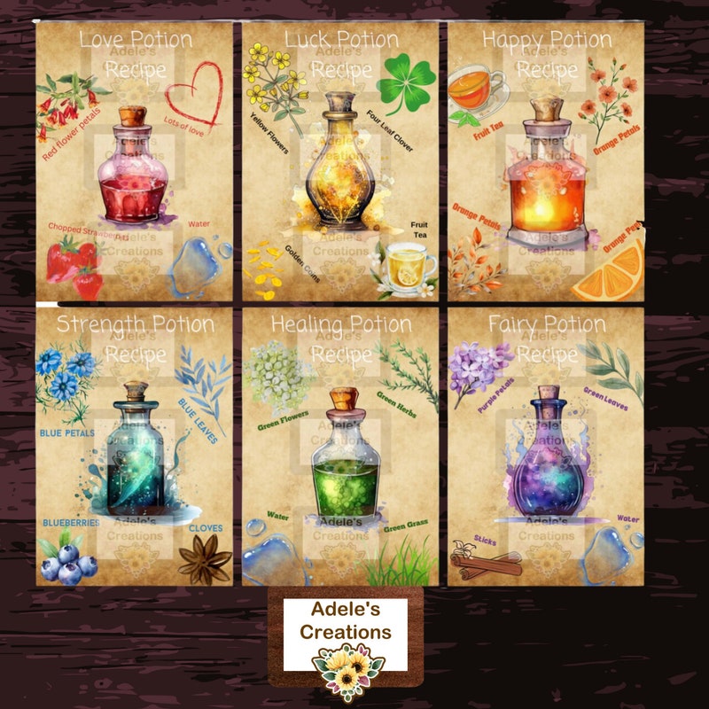 Magic Potion Sign - Etsy